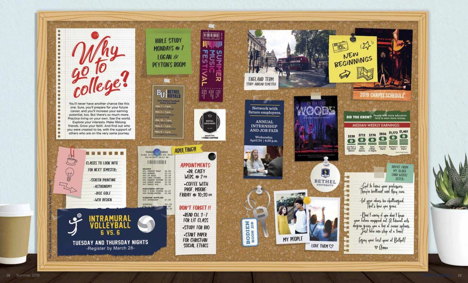 "Why Go to College, Anyway?" - Bethel University Blog