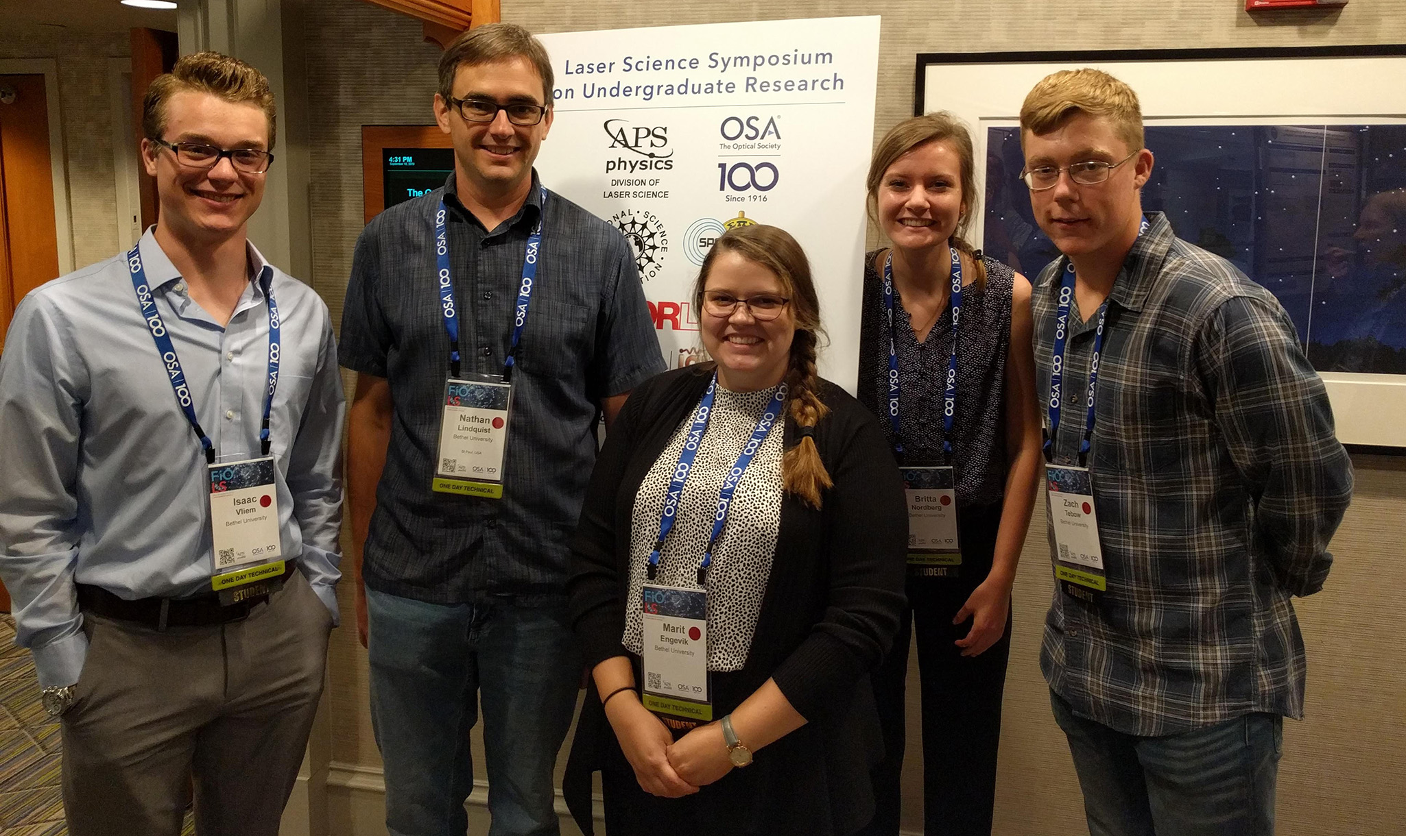 Bethel Physics Students Attend Prestigious Conference | Bethel University